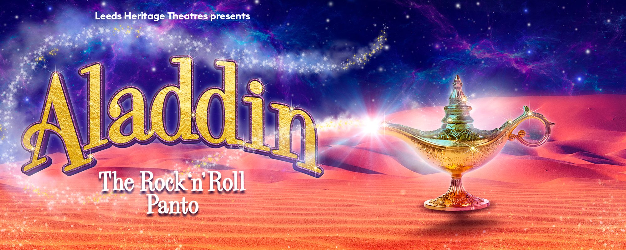 Aladdin: The Rock 'n' Roll Panto: What's On: City Varieties Music Hall ...